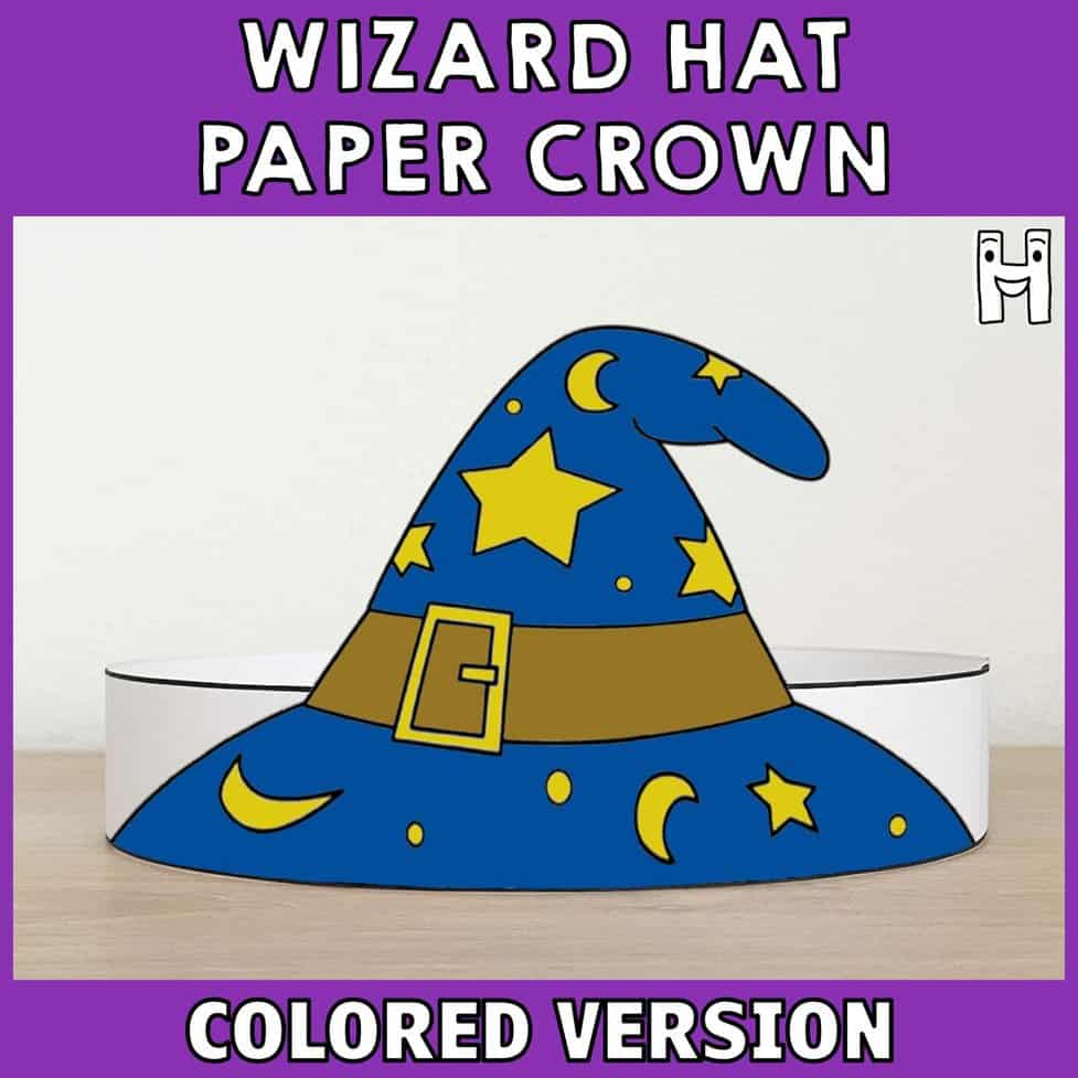 papercraft wizard hat