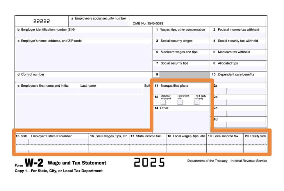 Formulaire W2 Vierge 2024 Amazon.com : NextDayLabels 2024 3 Up W 2
