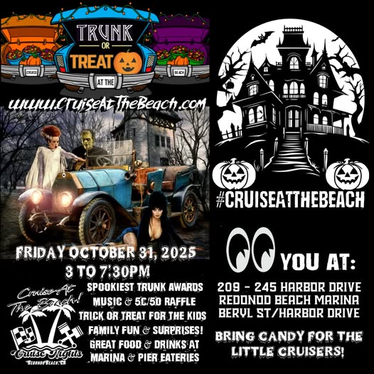 Trunk or Treat at the Beach – Redondo Beach, CA | CarCruiseFinder