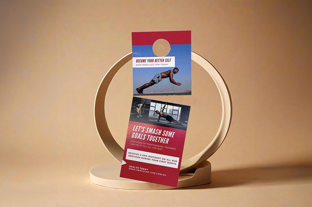 Maxi Door Hangers Plus Postcards Printing | Same Day Printing