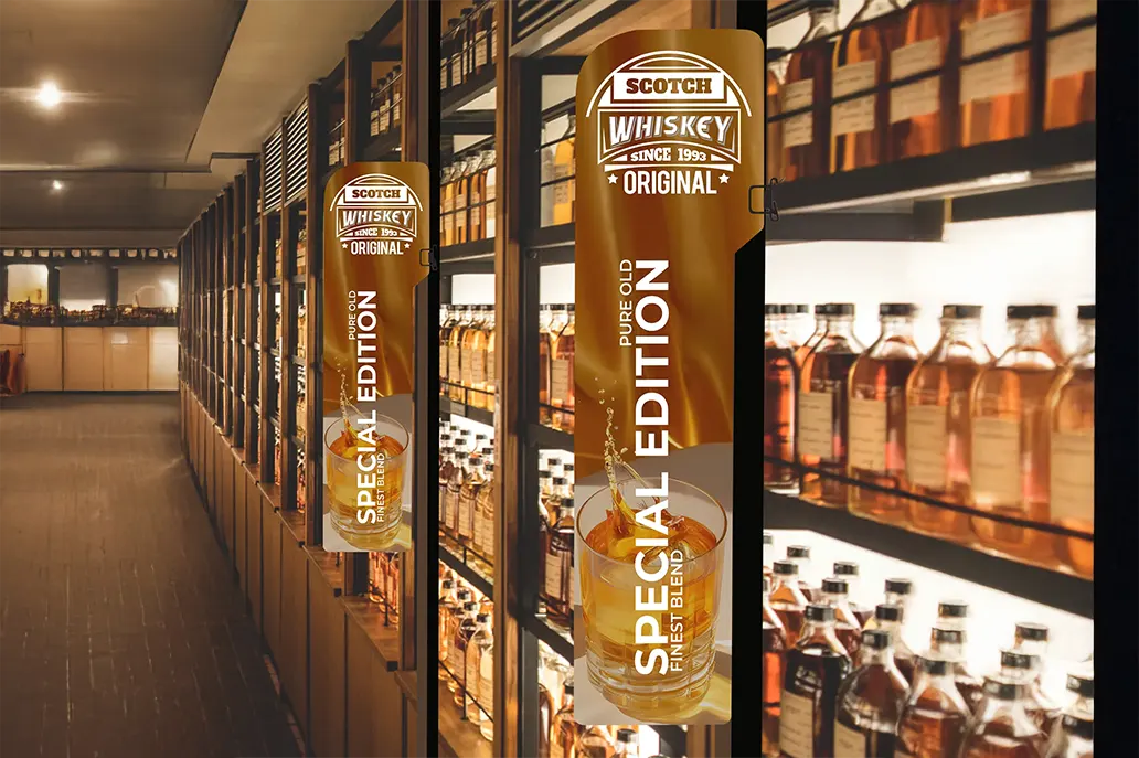 Aisle Fins and Blade Signs | Shelf Fins Printed | Same Day Printing