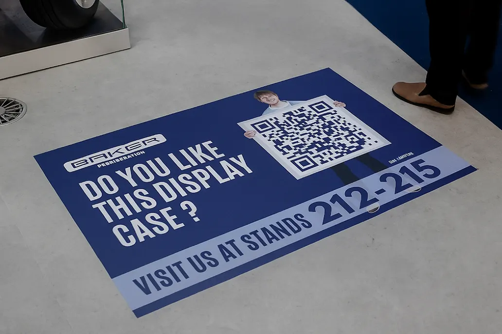 Same Day Concrete Floor Sticker Printing | Same Day Printing