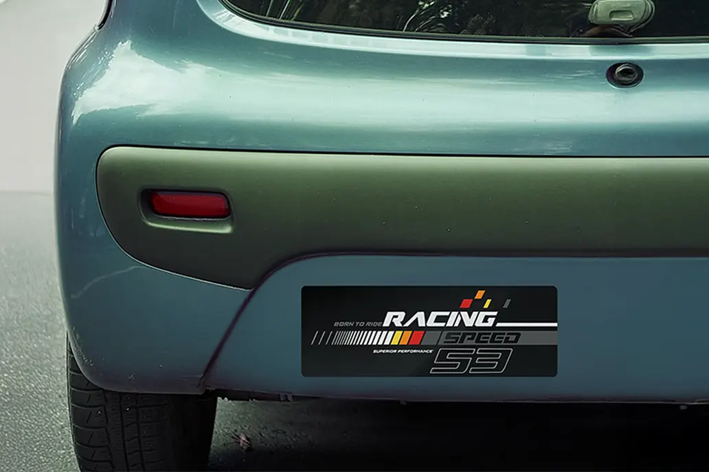 Custom Car Bumper Sticker Printing | Same Day Printing