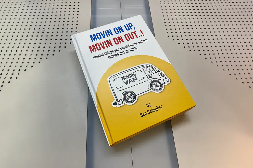 Custom Hard Cover Perfect Bound Printing | Same Day Printing