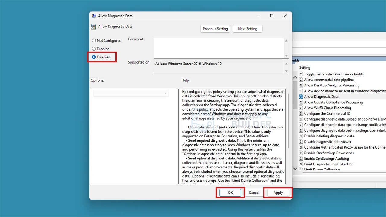 How To Enable Or Disable Force Diagnostic Data Collection In Windows 10