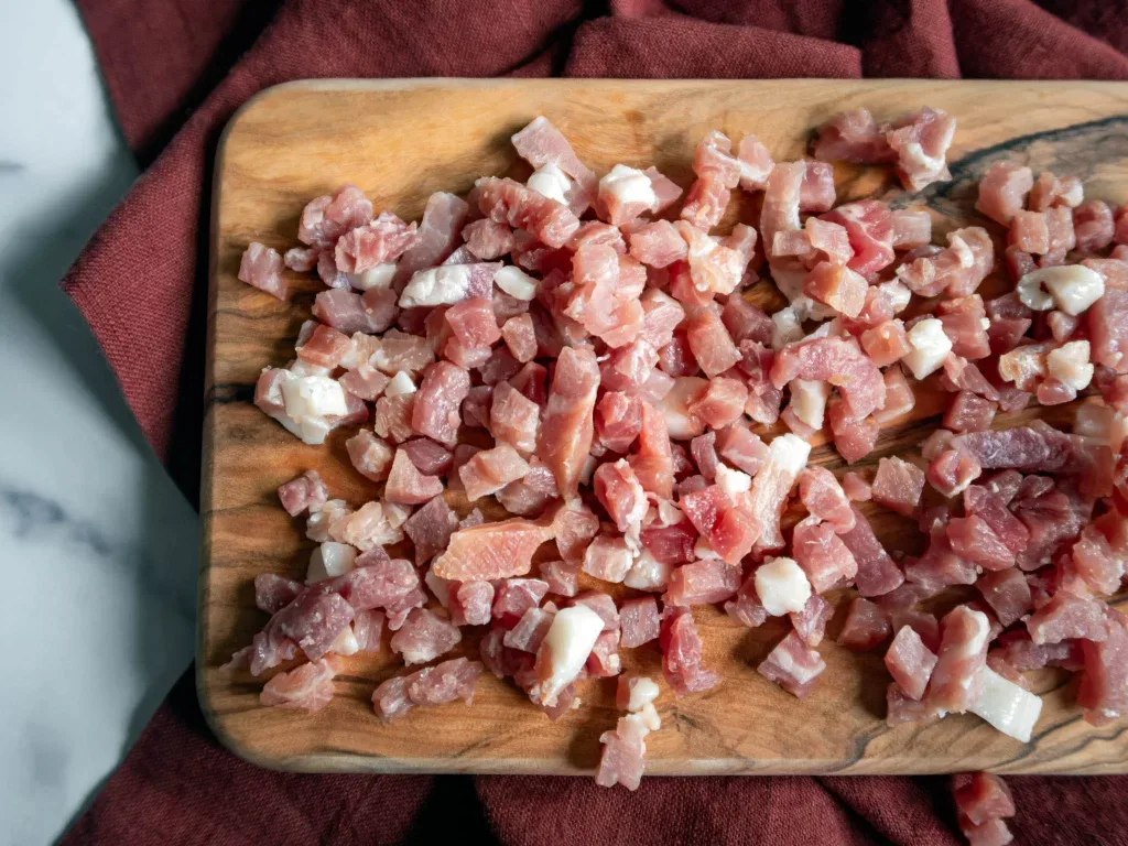 Creamy Parmesan Pasta with Pancetta and Peas Recipe