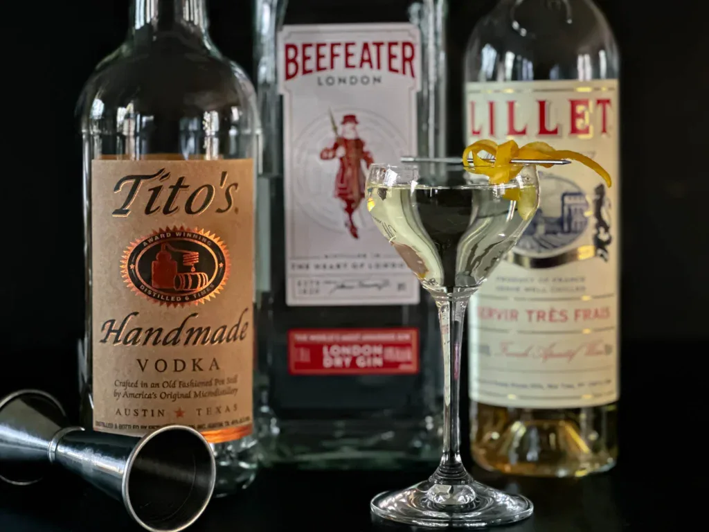 Vesper Cocktail Recipe: The Iconic James Bond Martini
