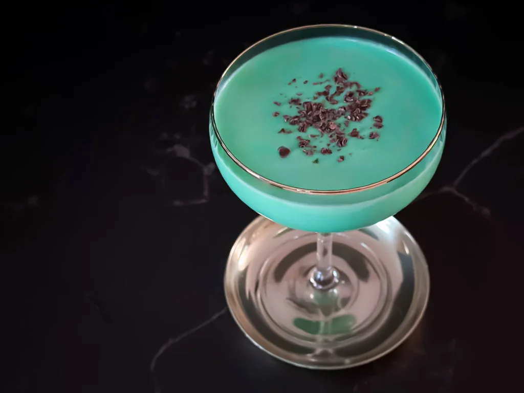 Classic Mint Chocolate Grasshopper Cocktail Recipe