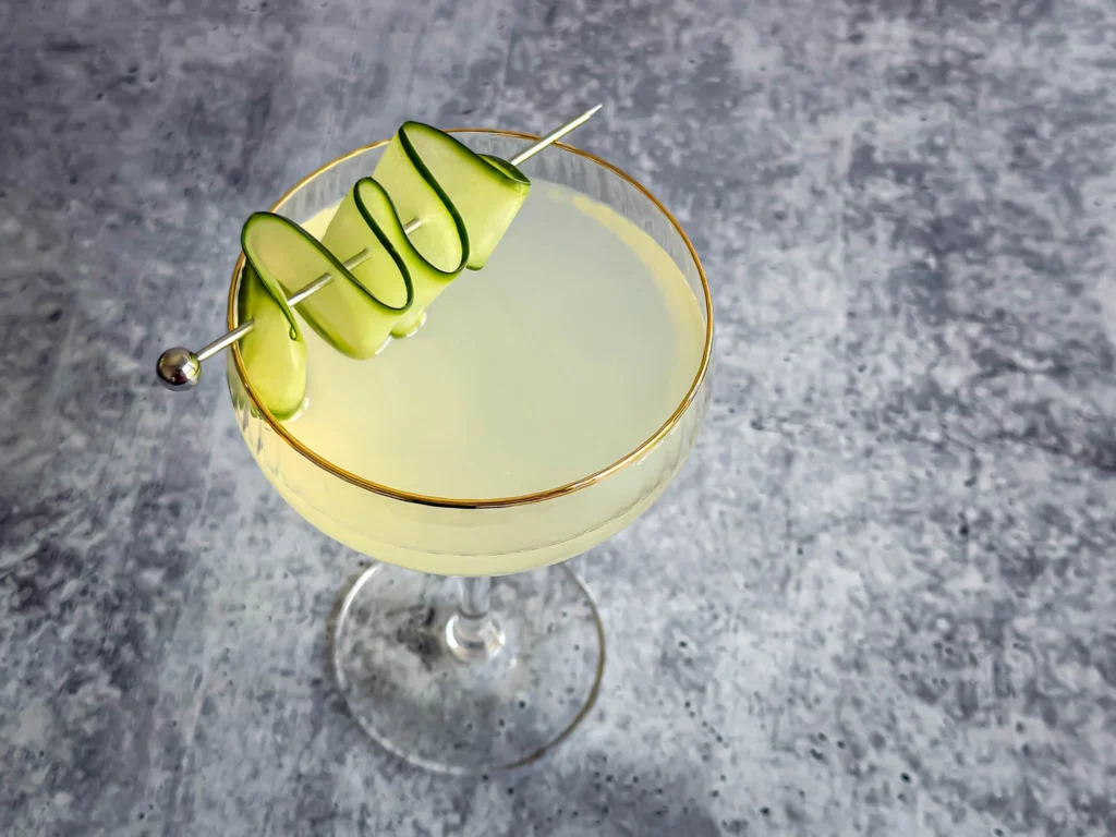 Eastside Cocktail Recipe with Gin, Cucumber & Mint