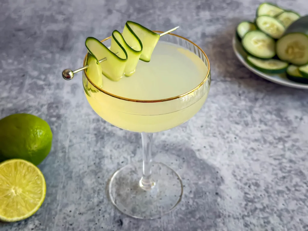 Eastside Cocktail Recipe with Gin, Cucumber & Mint