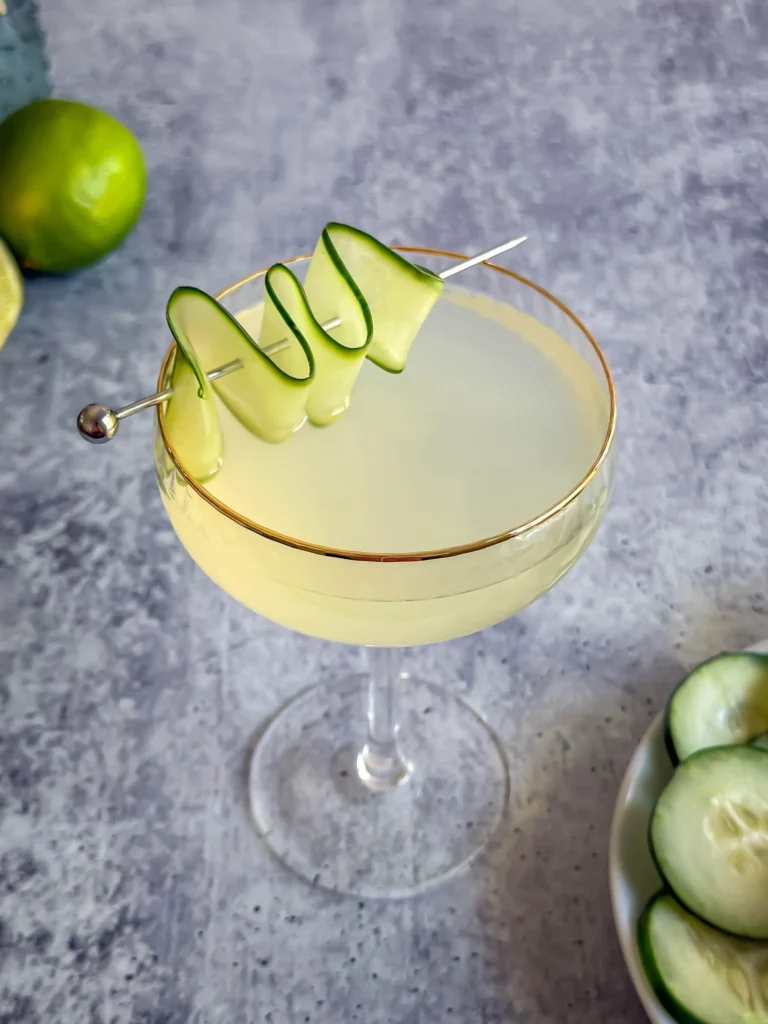 Eastside Cocktail Recipe with Gin, Cucumber & Mint