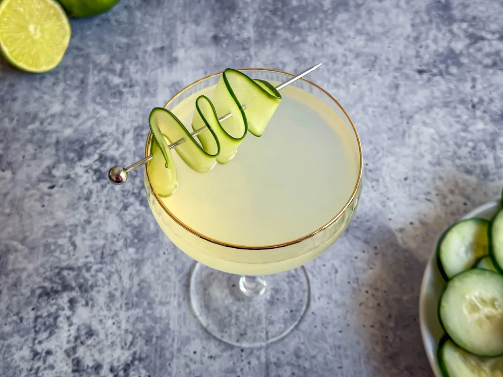 Eastside Cocktail Recipe with Gin, Cucumber & Mint