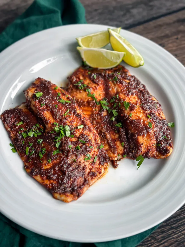 Quick and Easy Baked Chili Lime Tilapia Recipe