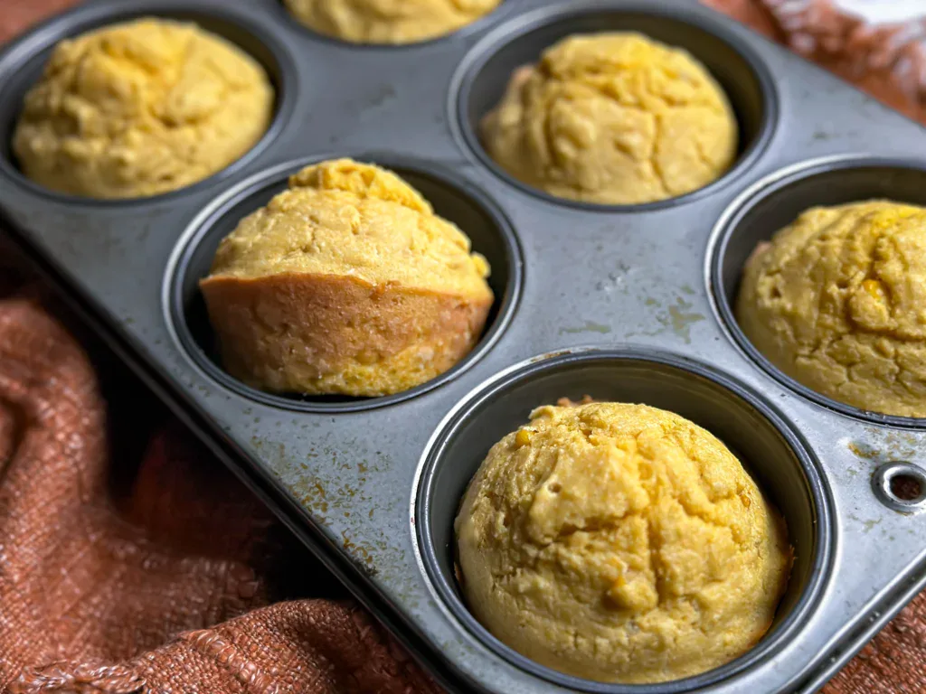 Southern-Style Cornbread Muffins Recipe with Corn
