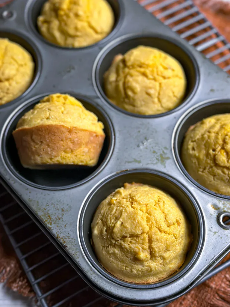 Southern-Style Cornbread Muffins Recipe with Corn
