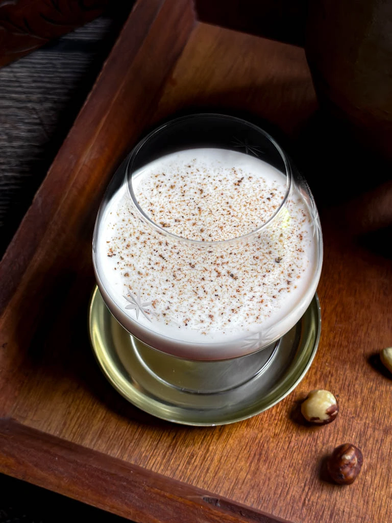 Sweet and Creamy Nuts and Berries Drink Recipe