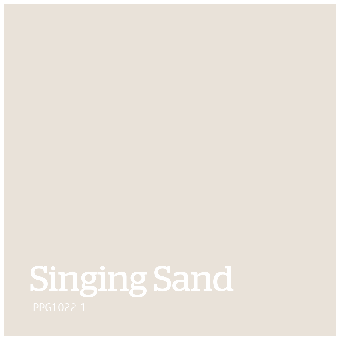 Singing Sand PPG1022-1 in kleur bestel je online