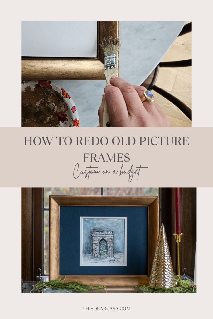 old pictures in frames