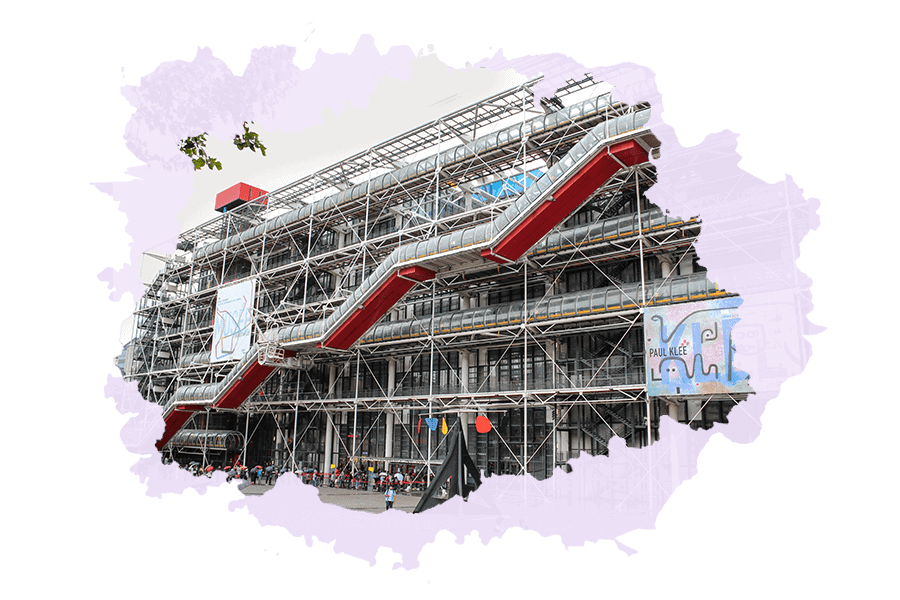 pompidou centre opening