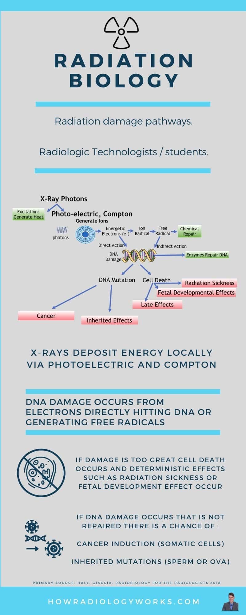 how does radiation affect mutation