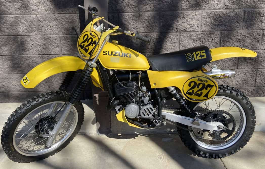 1978 Suzuki RM 125 Dirt Bike | EJ'S Auction & Appraisal