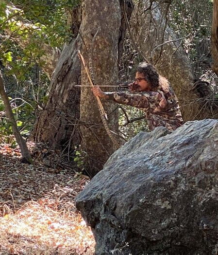 Traditional Male Native American Hunting Clothing
