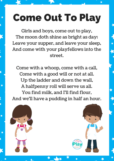 Abc Nursery Rhymes Printables