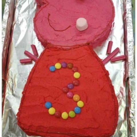 peppa pig cake tutorial