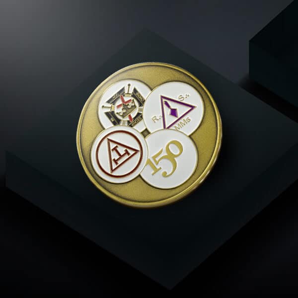 The Importance of Masonic Challenge Coins, Explained | Custom Challenge ...