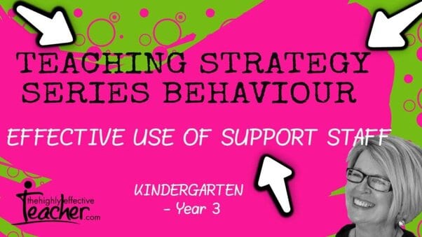 Disruptive student behaviour kindergarten