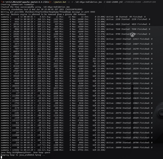 The Best Garbage Collection for JMeter - QAInsights