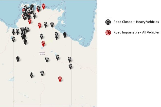 NT Floods - Service Alert