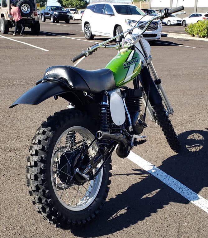 1975 Kawasaki KX250-A3 Motocross Motorcycle | EJ'S Auction & Appraisal