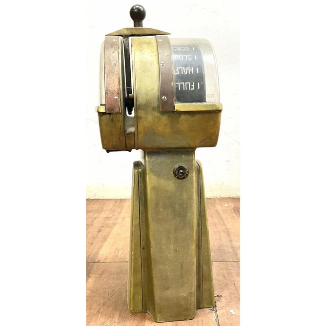 Vintage Chadburn Brass Engine Order Telegraph | EJ'S Auction & Appraisal