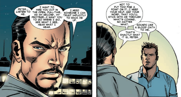 Tony Stark And Steve Rogers And Peter
