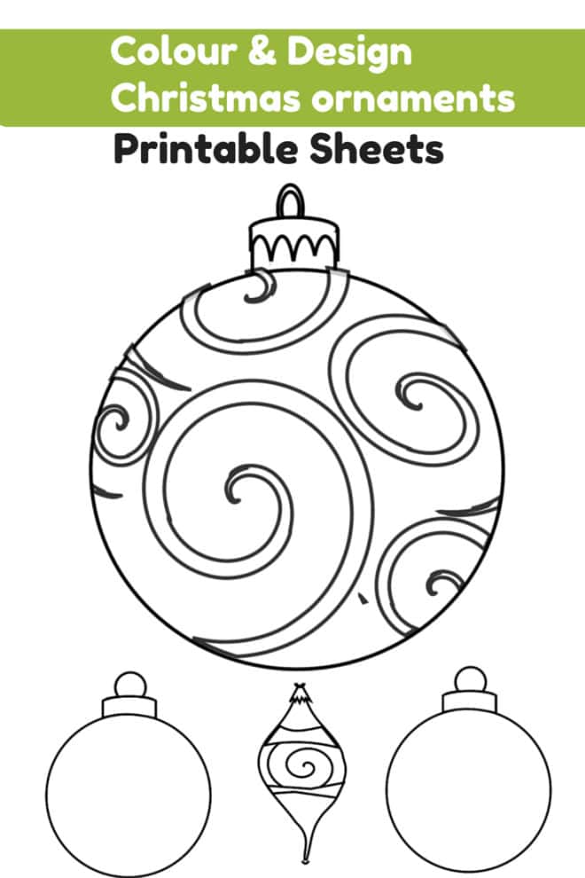 christmas door decorations coloring pages