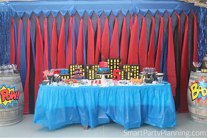 spiderman party props