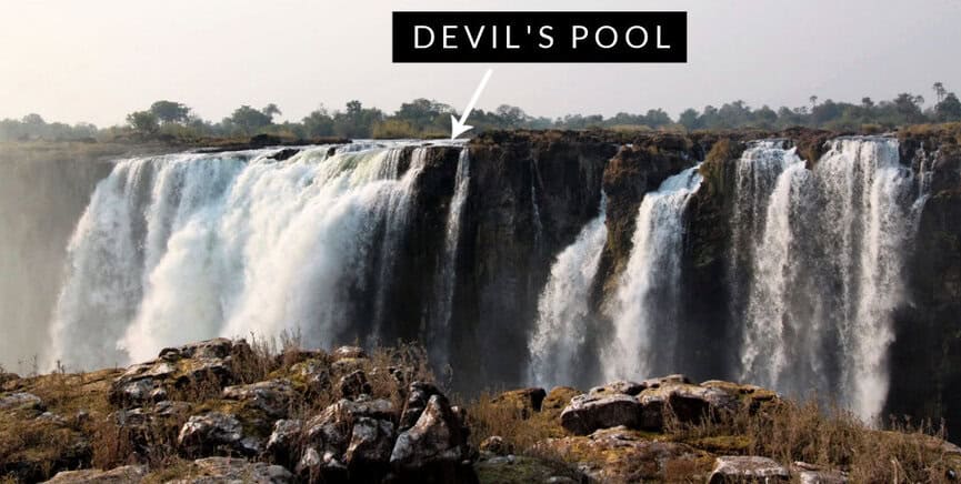 devil's pool victoria falls