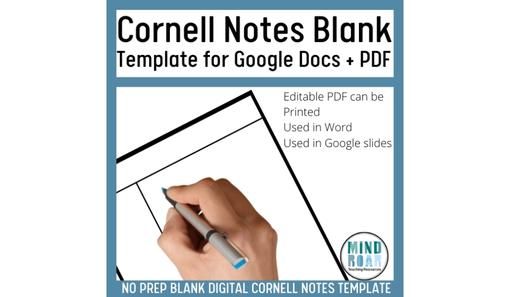 cornell notes proforma