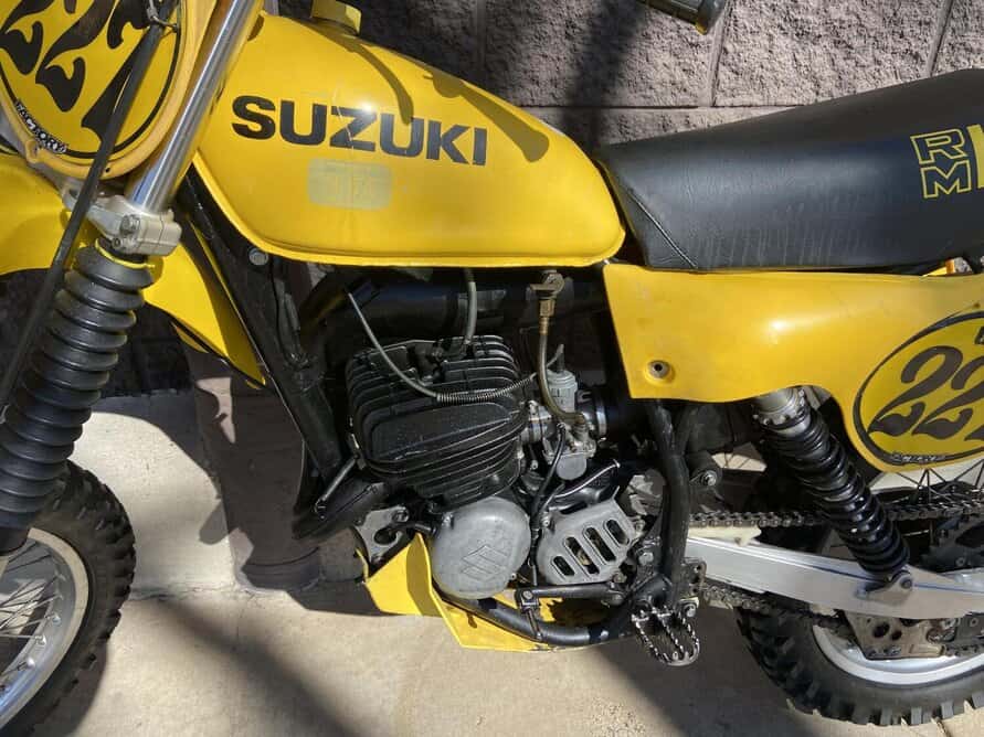 1978 Suzuki RM 125 Dirt Bike | EJ'S Auction & Appraisal