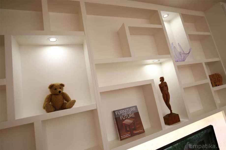 Main display unit in the living room. - Empatika