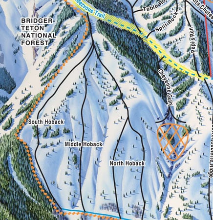 Jackson Hole Trail Map Jackson Hole Mountain Biking, Wyoming Bike