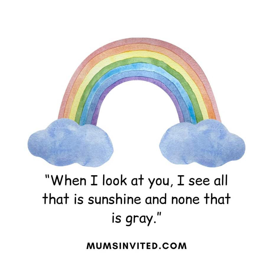 Sunshine And Rainbow Quotes