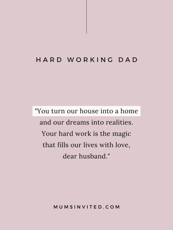 Father Work Quotes