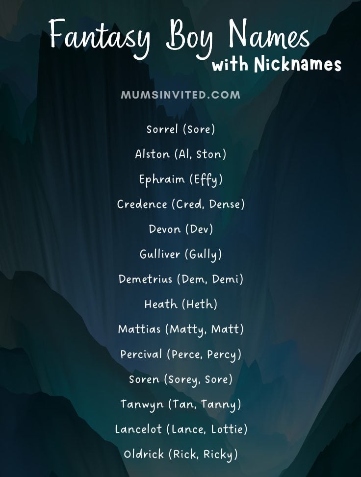 fantasy warrior names