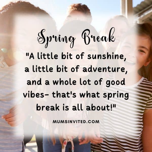 Boring Spring Break Quotes