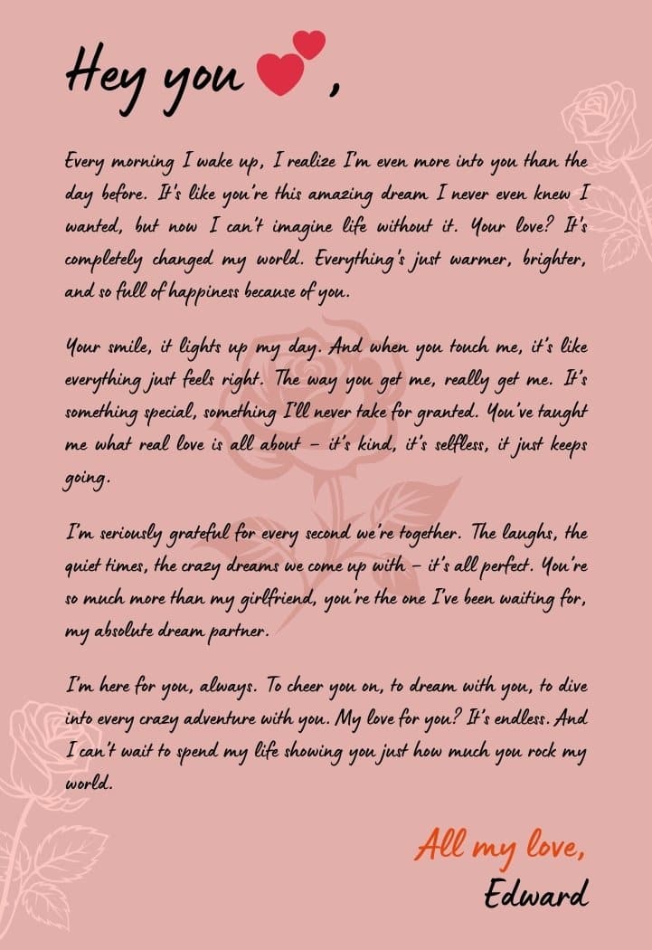What Is A Good Love Letter