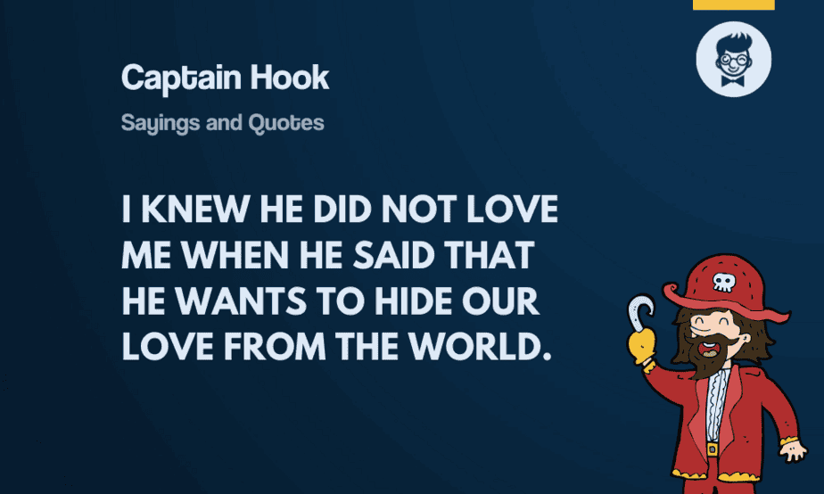 Captain Hook Love Quotes