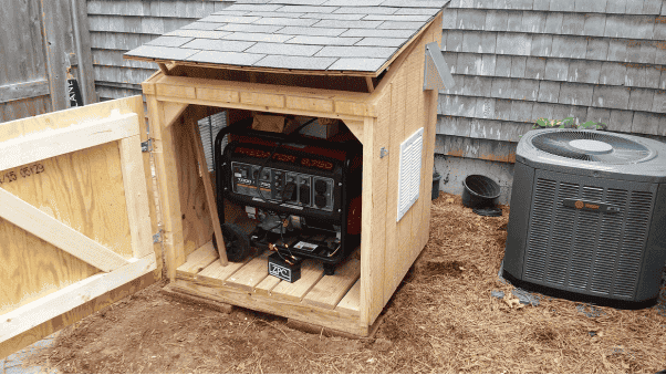 Homemade Generator Enclosure
