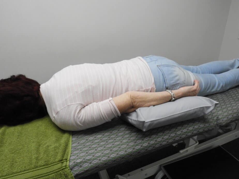 lying prone sleep position